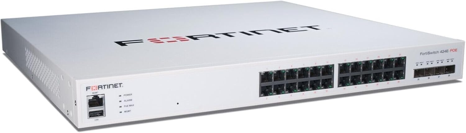 FS-424E-FPOE FortiSwitch-424E-FPOE Layer 2/3 FortiGate switch ...