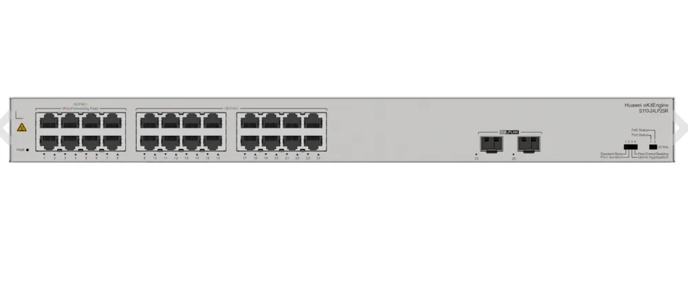 Huawei Gigabit PoE switch, 2x SFP S110-24LP2SR | ictechdistribution.com