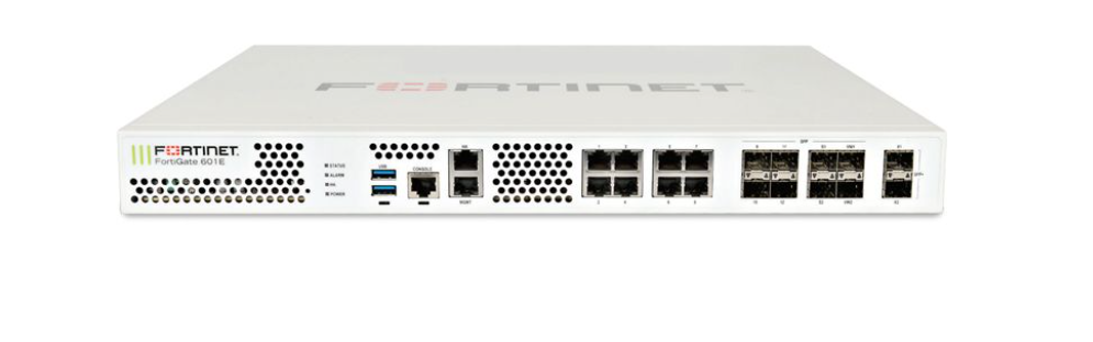 FG-601E FortiGate-601E 2 x 10GE SFP+ slots, 10 x GE RJ45 ports ...